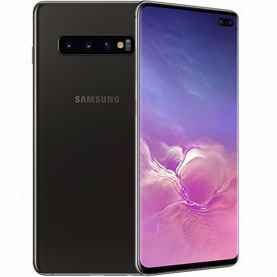 Samsung Galaxy S10+ (G975FC), 1TB Dual SIM Ceramic Black | MPSTORE.RO