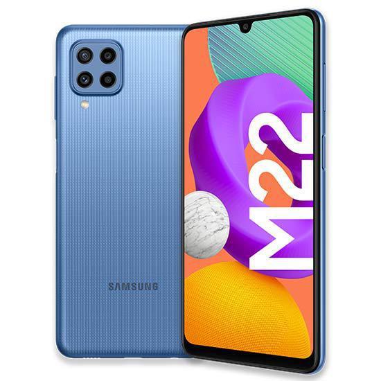 Samsung Galaxy M22 (SM-M225F), 4GB/128GB Blue | MPSTORE.RO
