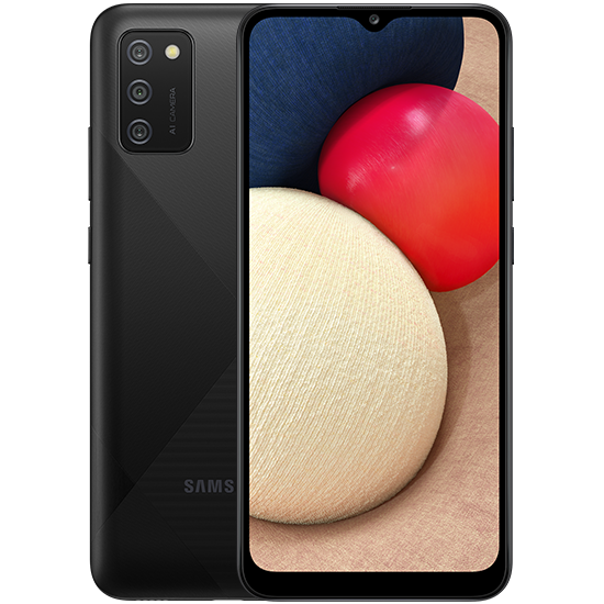 Samsung Galaxy A02s (A025G), 3GB/32GB Dual SIM Black | MPSTORE.RO
