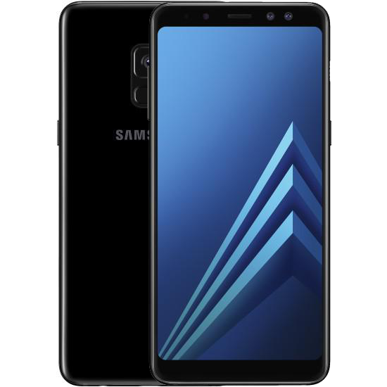 Samsung Galaxy A8 (2018) (A530F), Dual SIM Black | MPSTORE.RO