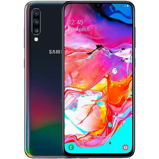 Samsung Galaxy A70 (A705F), Dual SIM Black | MPSTORE.RO